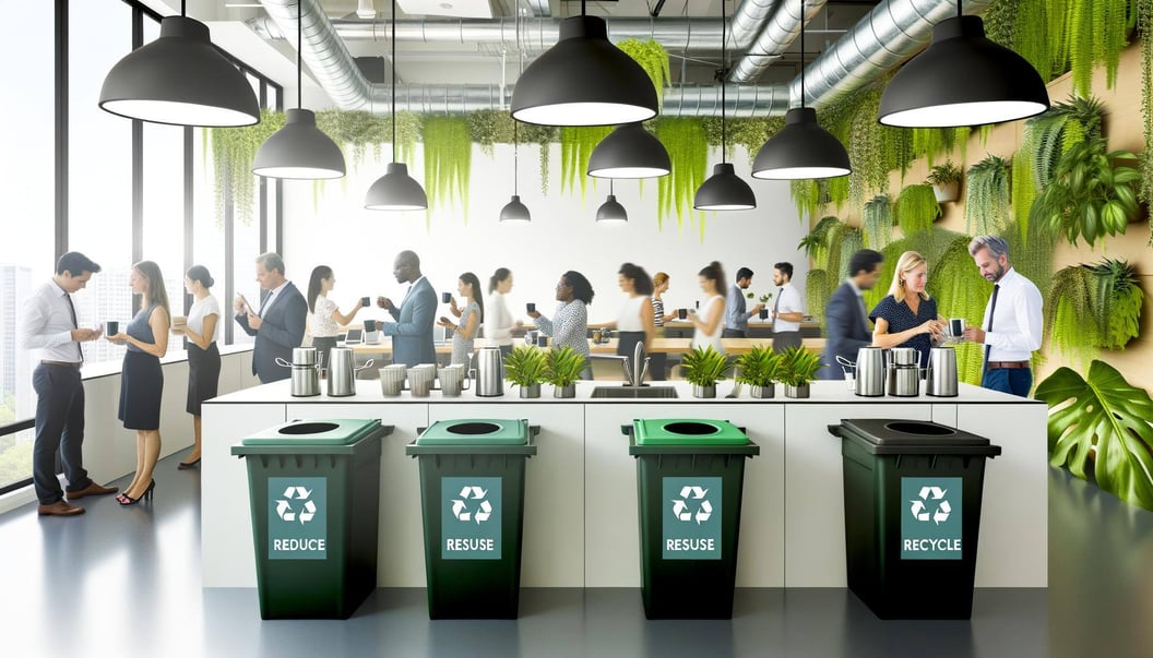 Benefits of creating a sustainable & green workplace